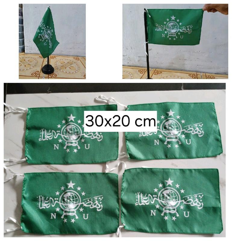 Bendera NU ukuran 30x20cm / bendera nu kecil - Shop | Tokopedia