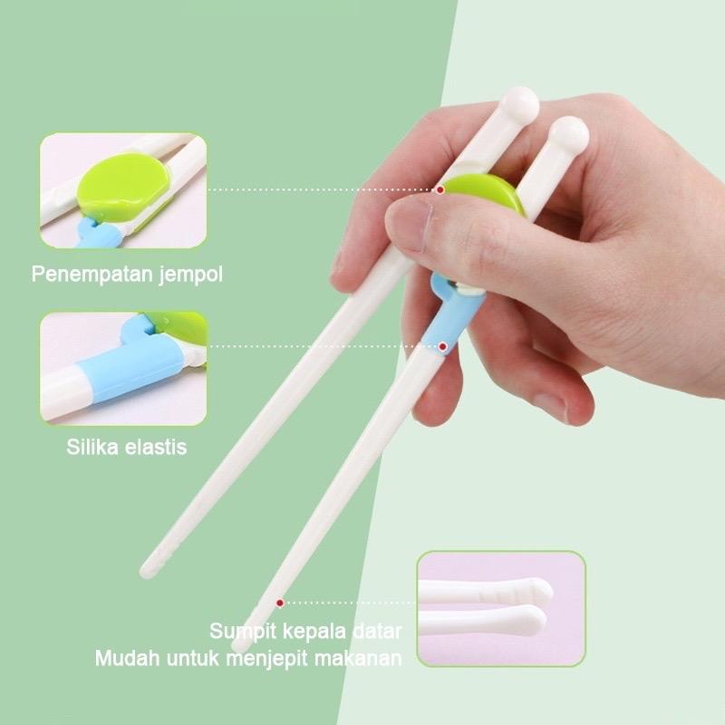 Sumpit anak/Sumpit latihan anak-ana/CHILDREN CHOPSTICK/SUMPI - Shop ...