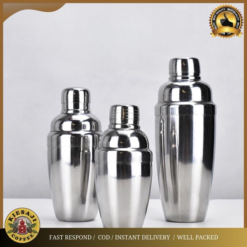 Cocktail Shaker 250ml 550ml 750ml Pengocok Minuman Bartender - Shop | Tokopedia