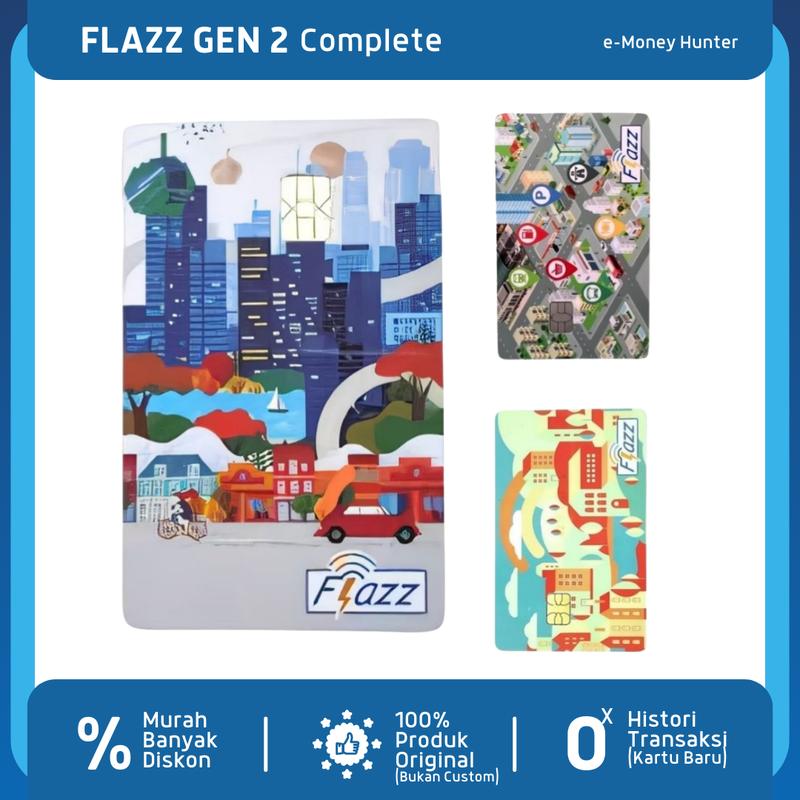 Flazz BCA Gen 2 NFC Original Standar PALING MURAH! Kartu Poster - Shop ...