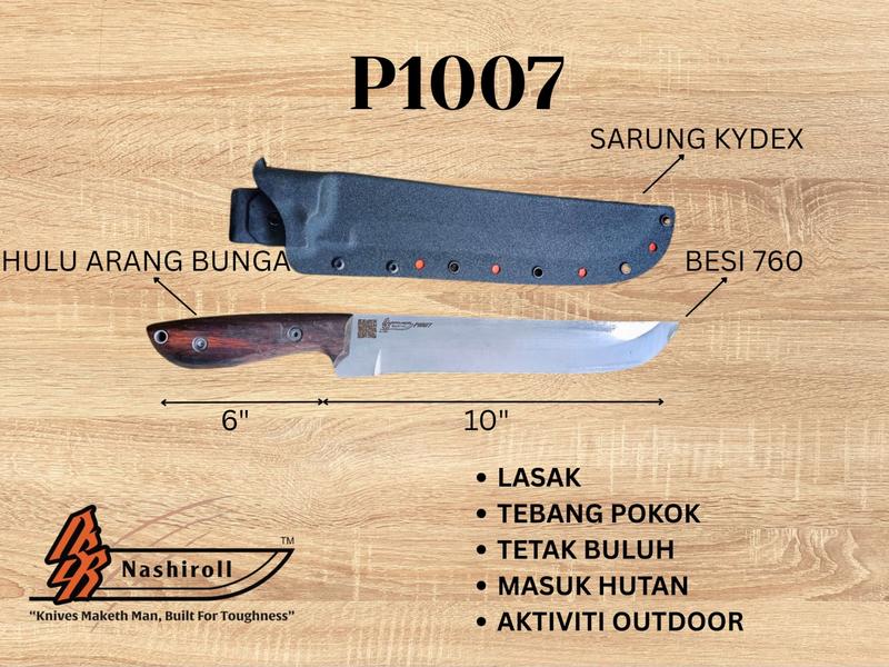 NSR NASHIROLL PARANG LASAK 10 INCI BOLEH TETAK BULUH KERING - TikTok ...