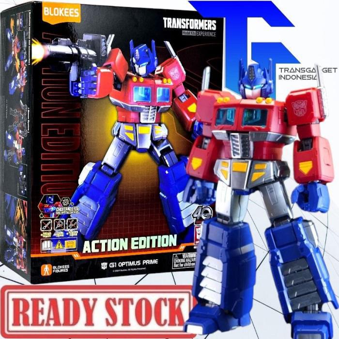 BLOKEES Transformers G1 Optimus Prime Action Edition Buluke Plamo ...