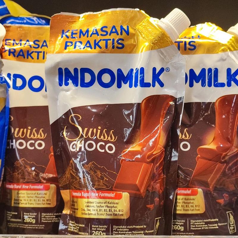 Susu Kental Manis INDOMILK Pouch 260gr Swiss Choco - Shop | Tokopedia