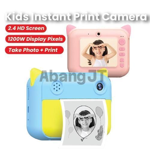 1080P HD Children Instant Thermal Print Camera with1200W Dua - TikTok ...