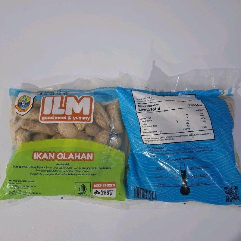 ILM Ikan Olahan Tempura Bentuk Stik 500gr Makanan Instan Frozen Food ...