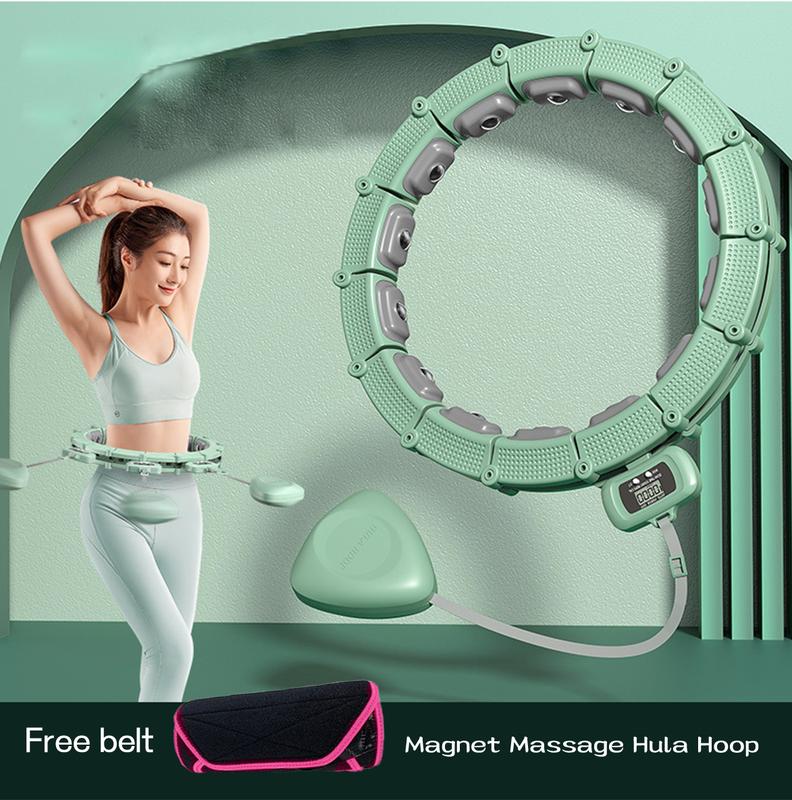 Smart Hula hoop magnet counting female abdominal reduction adults ...