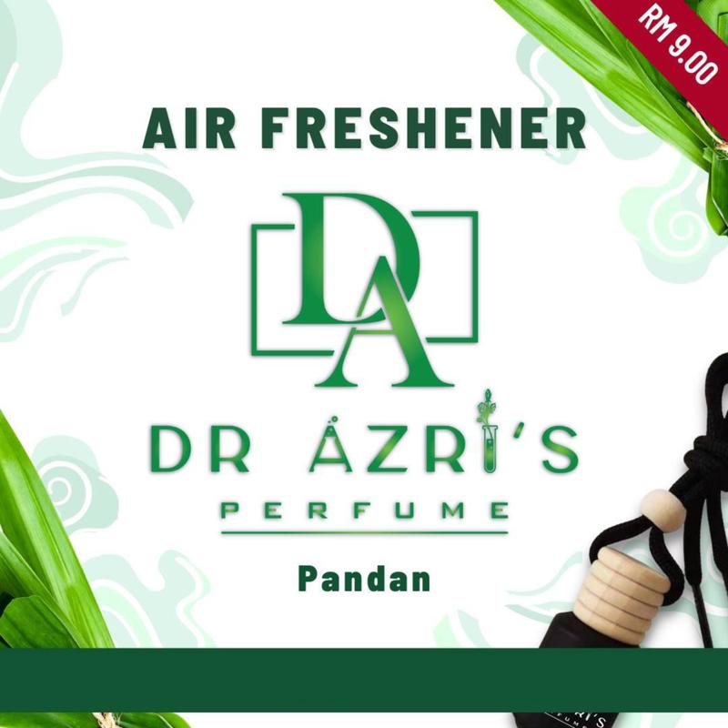 Dr. Azri's Perfume Air Freshener | Pandan | Long-Lasting Scent - TikTok ...