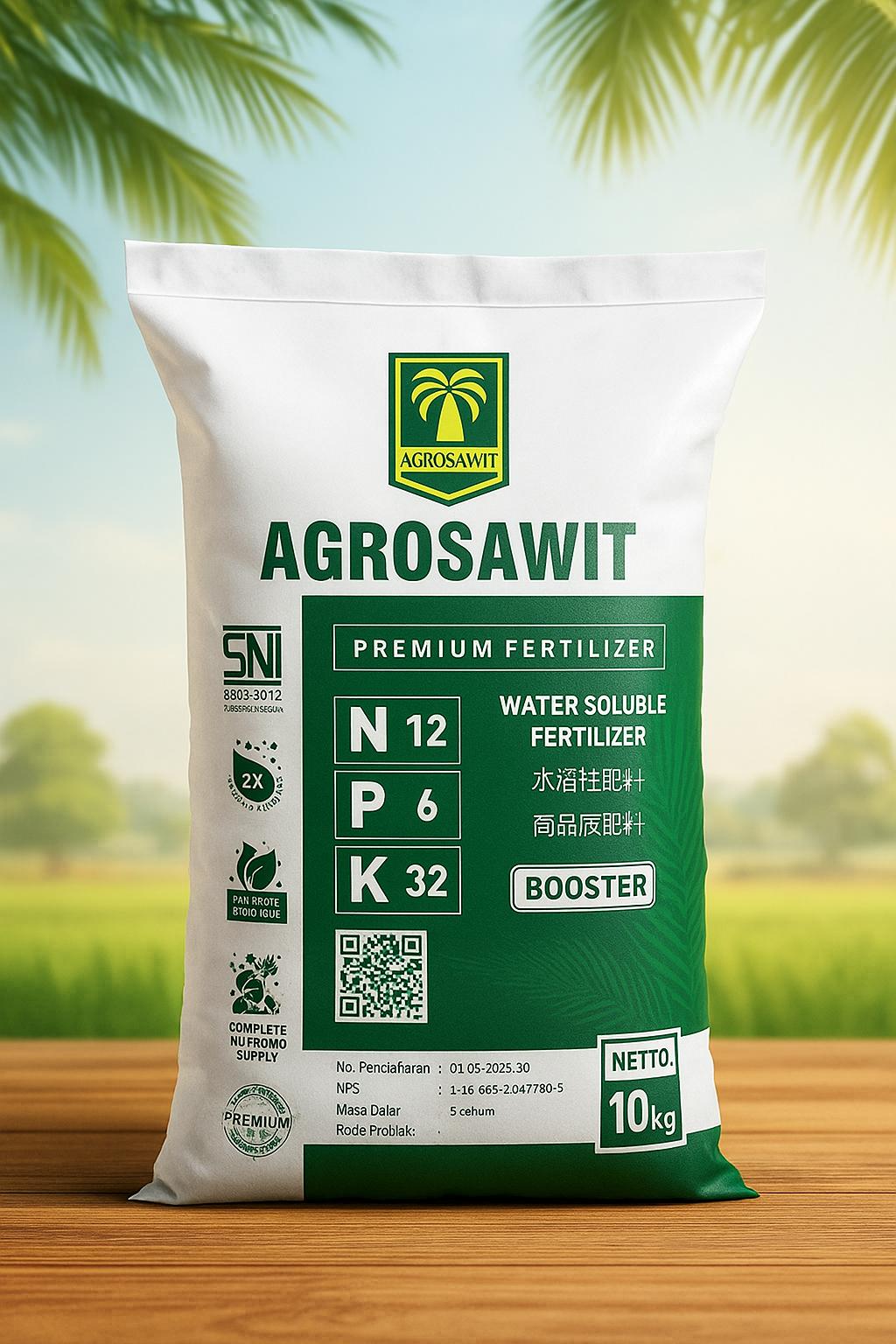 AGROSAWIT Pupuk NPK Premium - Nutrisi Lengkap untuk Sawit Berkualitas ...