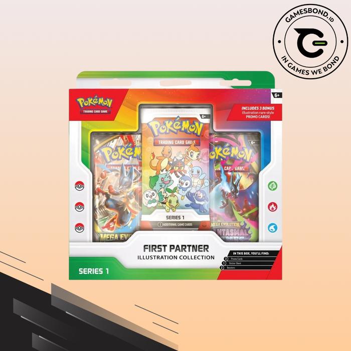 Jual Pokemon Card Game First Partner Illustration Collection Series 1 ...