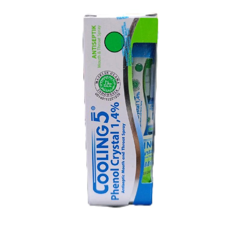 COOLING Five - Perawatan Mulut & Gusi - Meredakan Sakit Tenggorokan ...