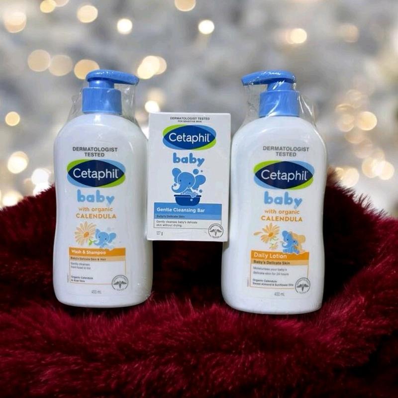 (Set Of 3) Cetaphil baby daily Lotion & Cetaphil baby wash & - TikTok ...
