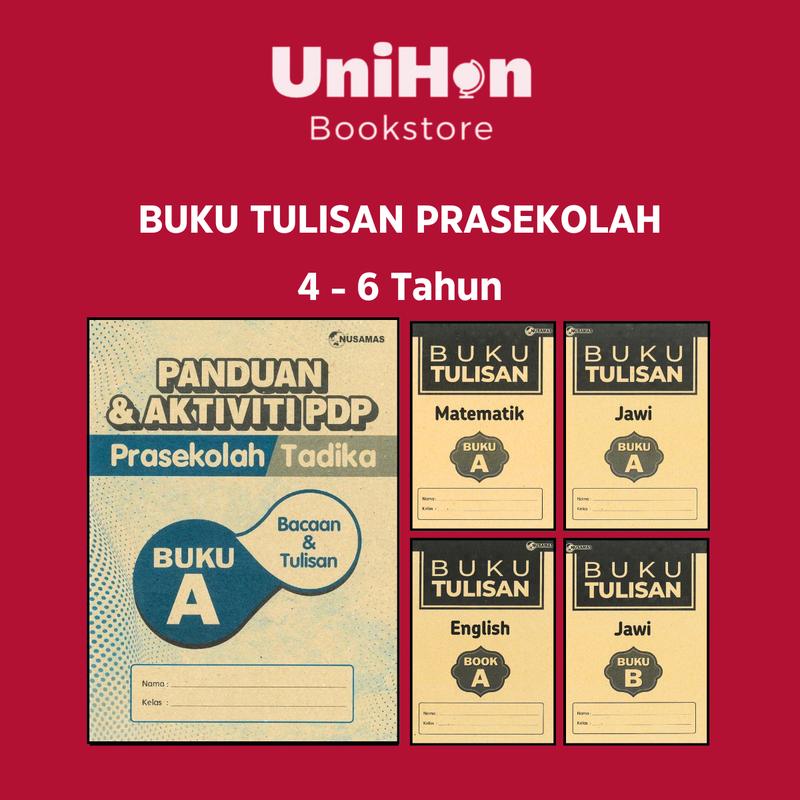 [UNIHON] NUSAMAS: BUKU TULISAN / PANDUAN AKTIVITI PRASEKOLAH【4-6TAHUN ...