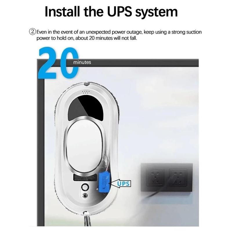 Robot Pembersih Kaca Anti Jatuh dengan Safety Rope & Sensor Cerdas ...