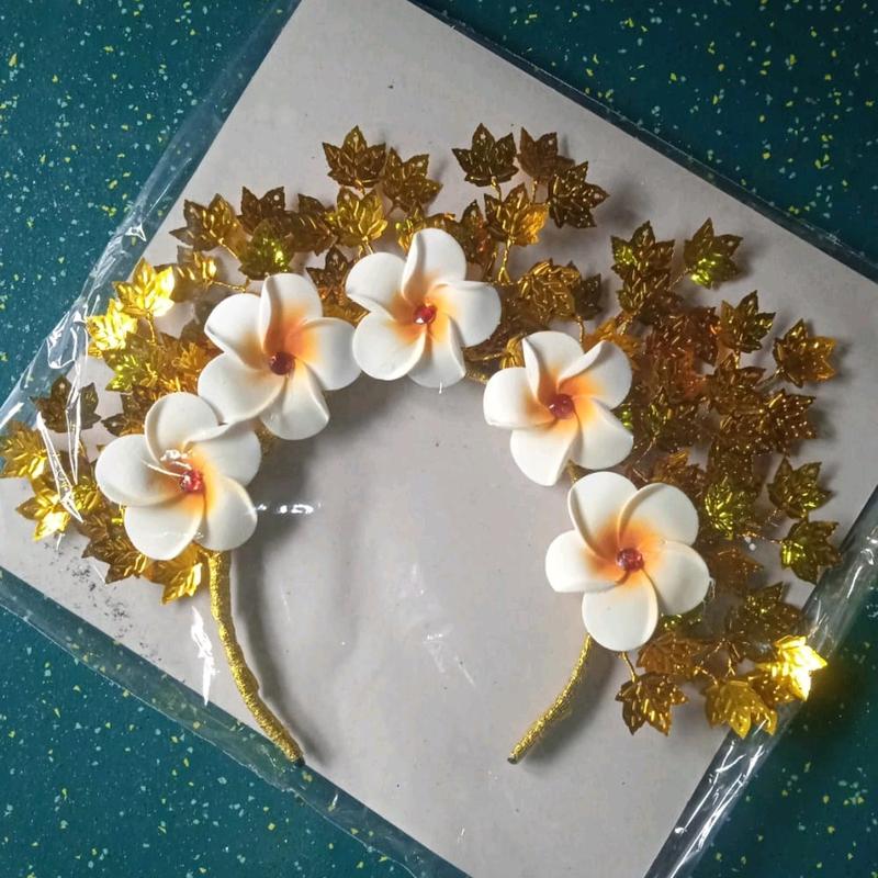 bando kamboja daun shimpony premium khas bali - Shop | Tokopedia