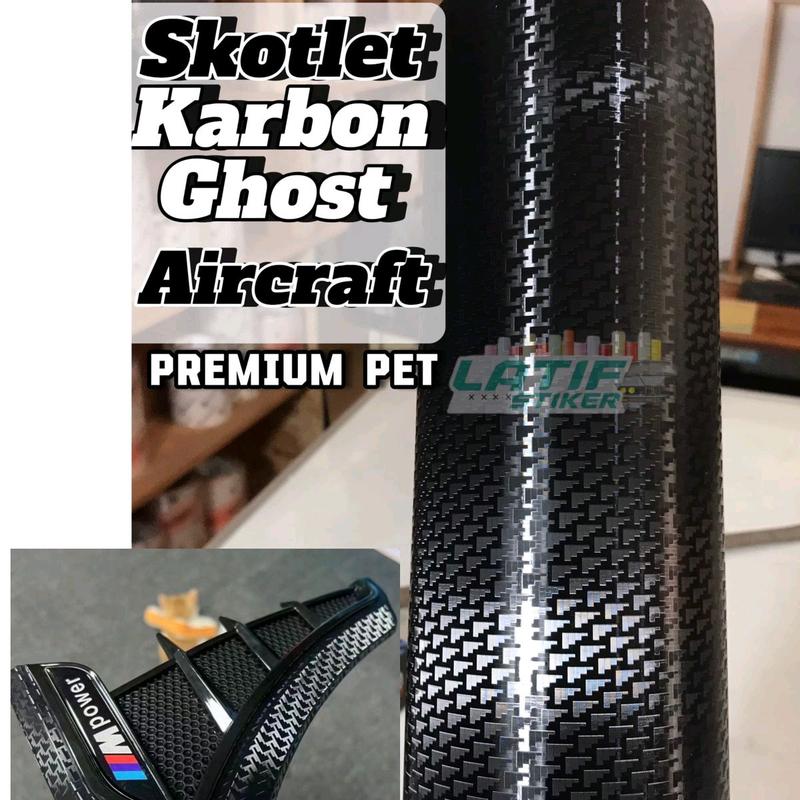 skotlet motor karbon ghost air craft stiker motor karbon stiker - Shop ...