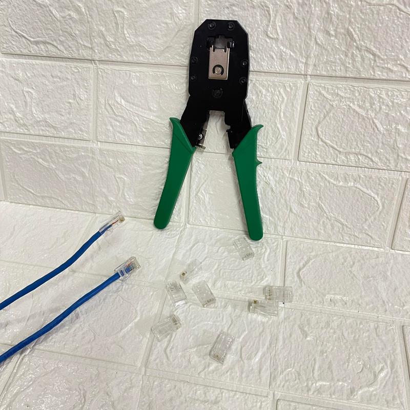 network wire lan cable crimping pliers cat6 wire socket crystal ...