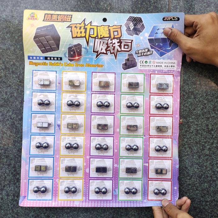 Jual Mainan Magnet isi 2 pcs Mainan Edukasi Sains Kreatif - Bentuk ...