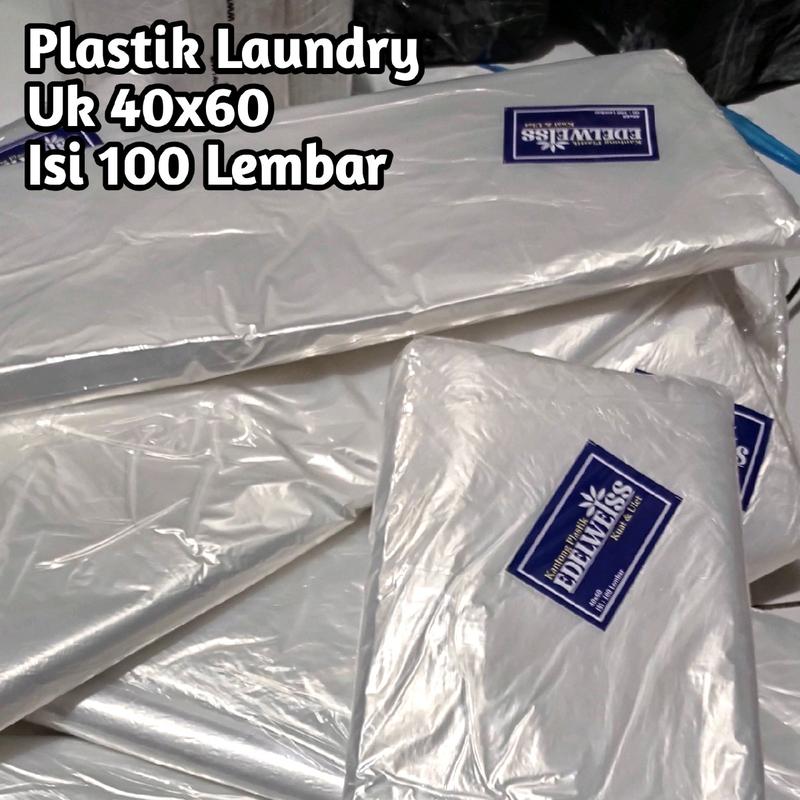 Plastik Laundry Isi 100 Lembar - Plastik Loundry - Laundry Bag - Shop ...