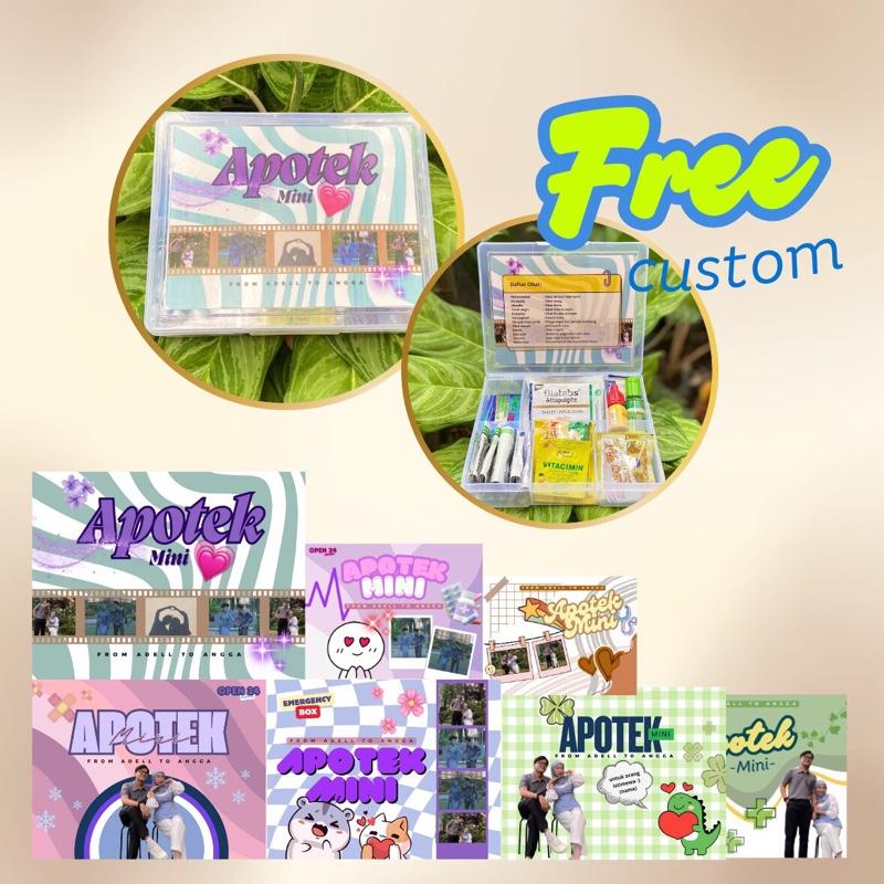 Apotik mini free custom kado untuk ayang ulangtahun anniversary - Shop ...