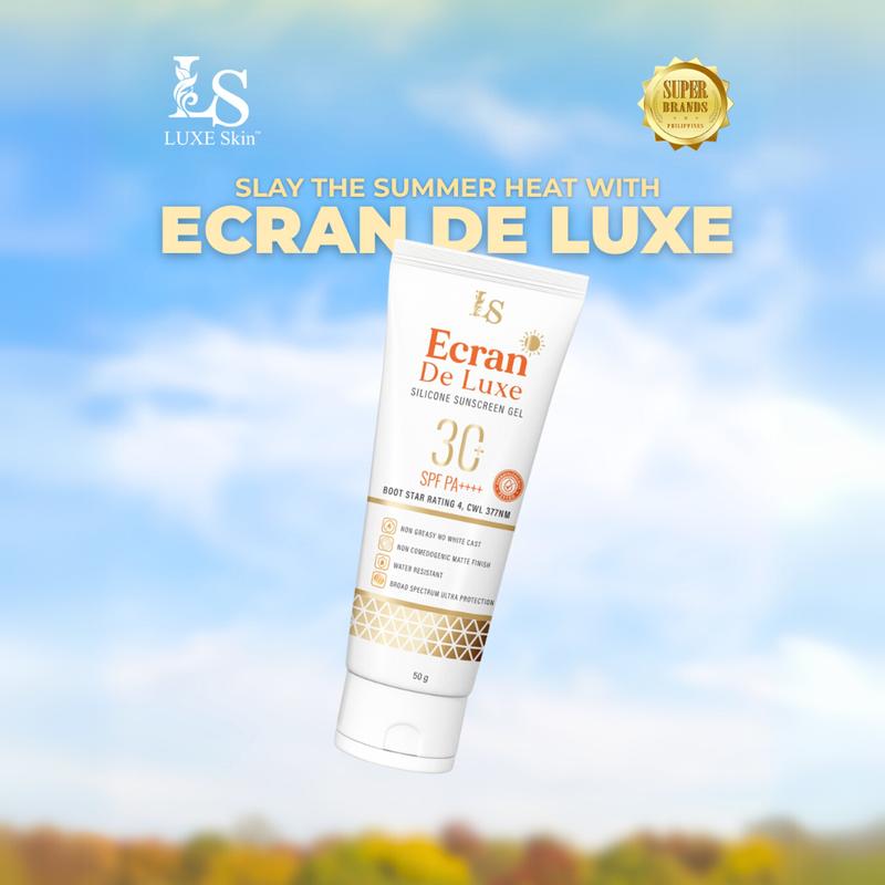 Luxe Skin Ecran De Luxe Silicone Sunscreen Gel SPF30 PA++++ - TikTok ...