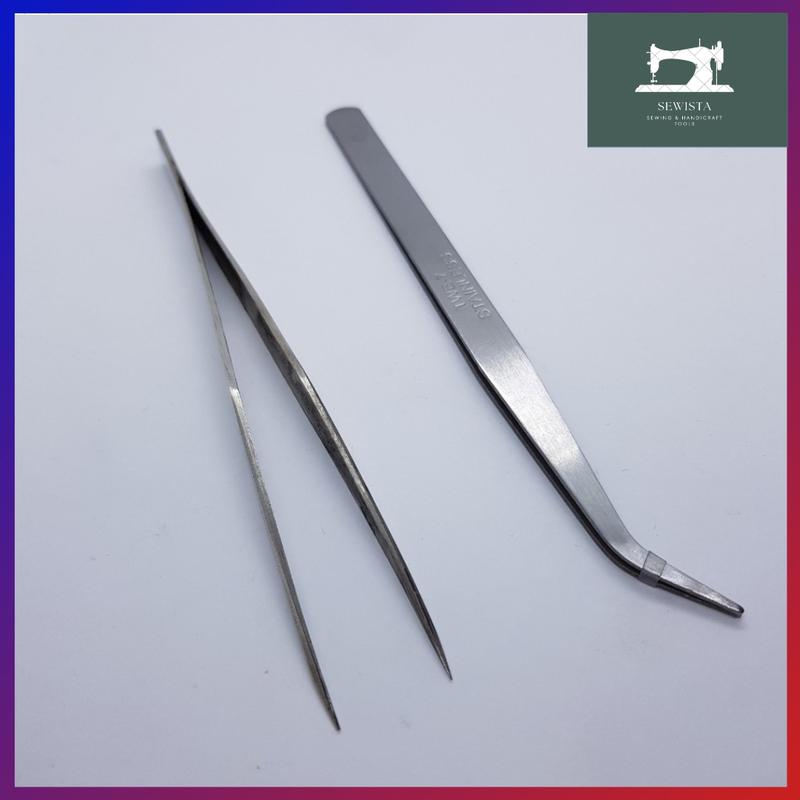 Stainless Steel Thread Tweezer | Pengepit Benang / Pengepit Keluli ...