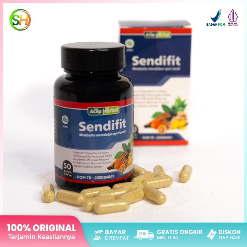 SendiFit - Kapsul Herbal Untuk Nyeri Sendi dan Otot, Sakit Pundak ...