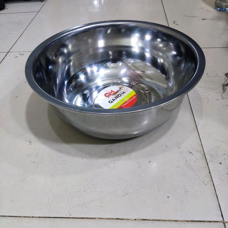 Baskom stainless steel ukuran 40cm tinggi 15cn - Shop | Tokopedia