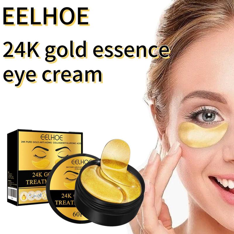 EELHOE Gold Eye Mask Patch 60pcs/Box Gentle Moisturizing And - TikTok ...