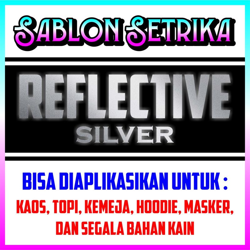 SABLON REFLECTIVE SILVER - REY CLOTHING Pria - Shop | Tokopedia