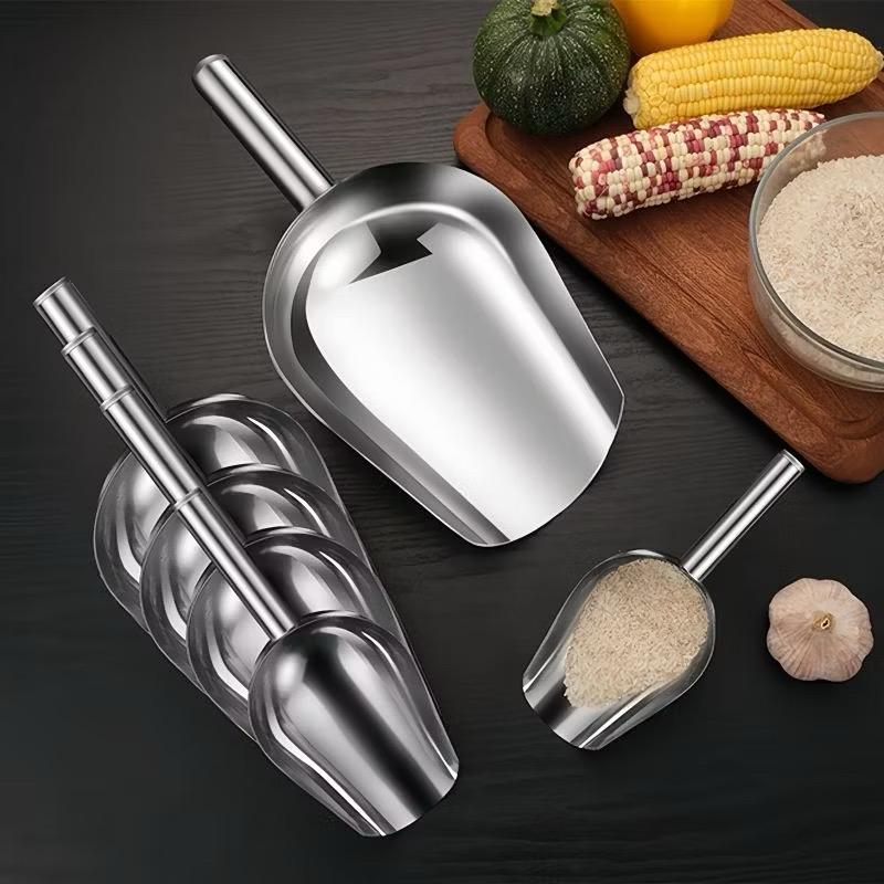 Sendok Sekop Es Batu Skop Stainless Serokan Peralatan Ice Soope - Shop ...