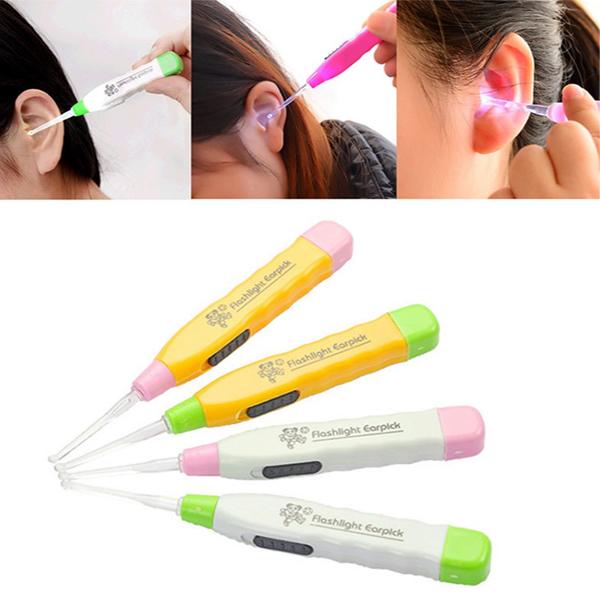 LED Flashlight Earpick Ear Cleaner Ear Care Wax Pickers Safe - TikTok ...