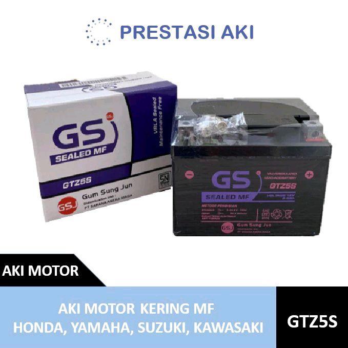 Aki Motor GTZ5S Yamaha Mio Gear Accu Kering MF - Shop | Tokopedia