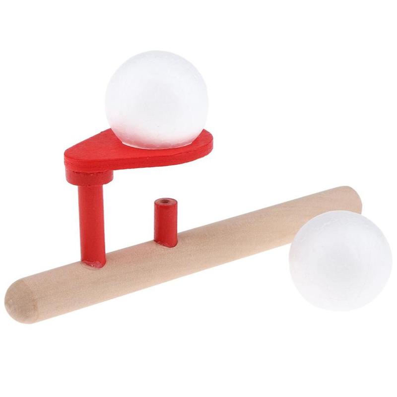 Floating Ball Game Educational Blow Balls Wooden - TikTok Shop Singapore