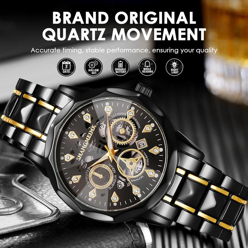 Jam Tangan Kuarza Lelaki, Kalis Air 100%, Gaya Perniagaan da - TikTok ...