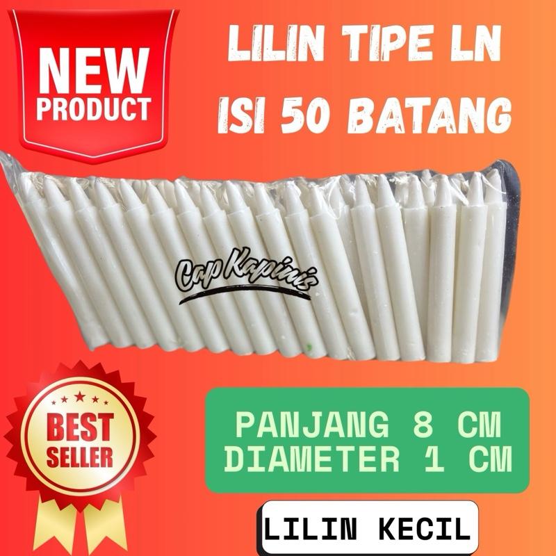 Lilin Kecil Isi 50 Batang Murah Mini Panjang 8 Cm Diameter 1 - Shop | Tokopedia