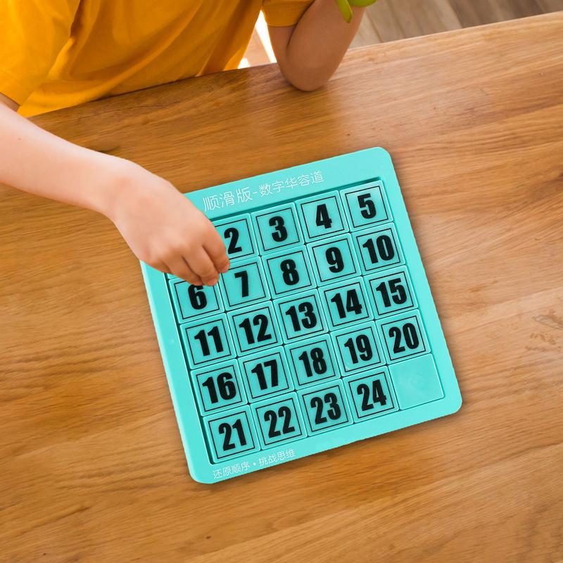 Educational Number Slide Puzzle, Sliding Block, Math Educational ...