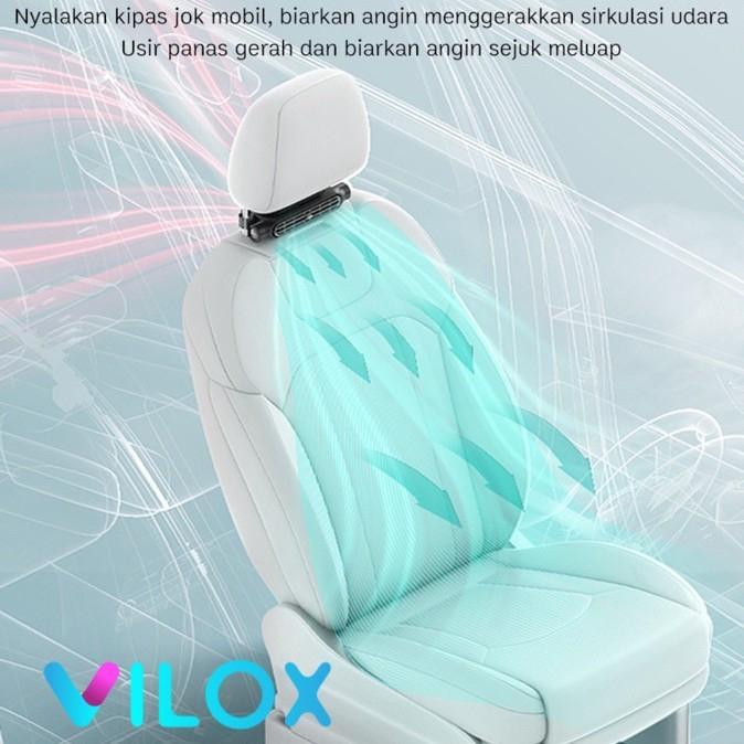 Jual Vilox Cf03 Pendingin Kipas Jok Kursi Mobil Car Seat Cooling Fan ...