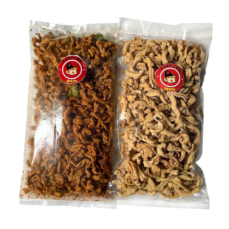 usus krispi promo beli 1 dapat 2 pandawa snack kripik usus ayam - Shop ...