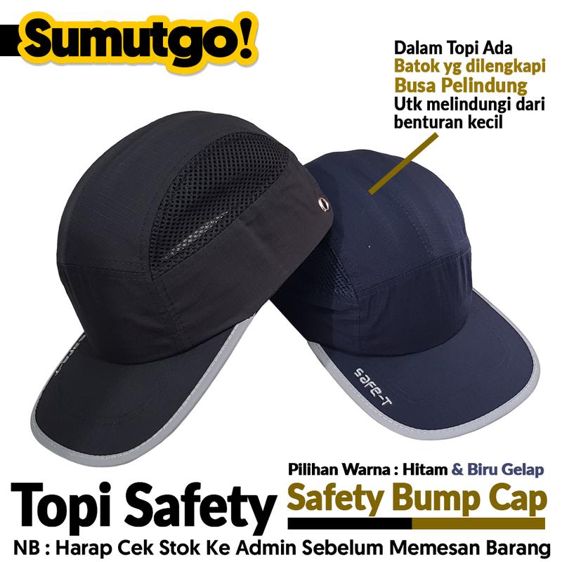 Topi Safety Proyek dengan Batok Busa Pelindung + ikat Pereka - Shop ...