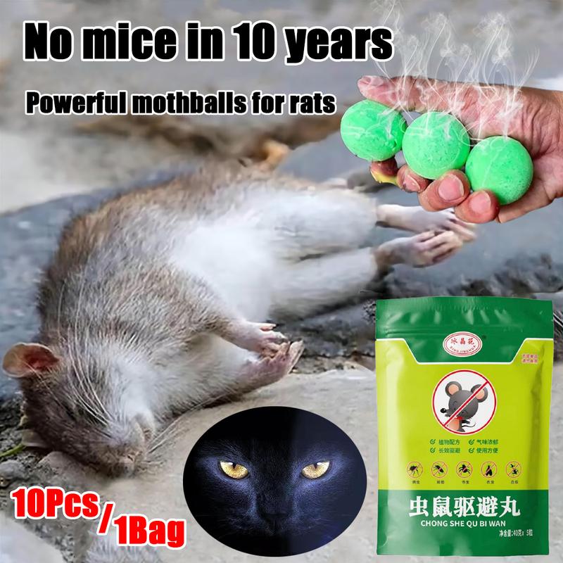 2025New Powerful Rat and Pest Repellant Mothballs for Home and - TikTok ...