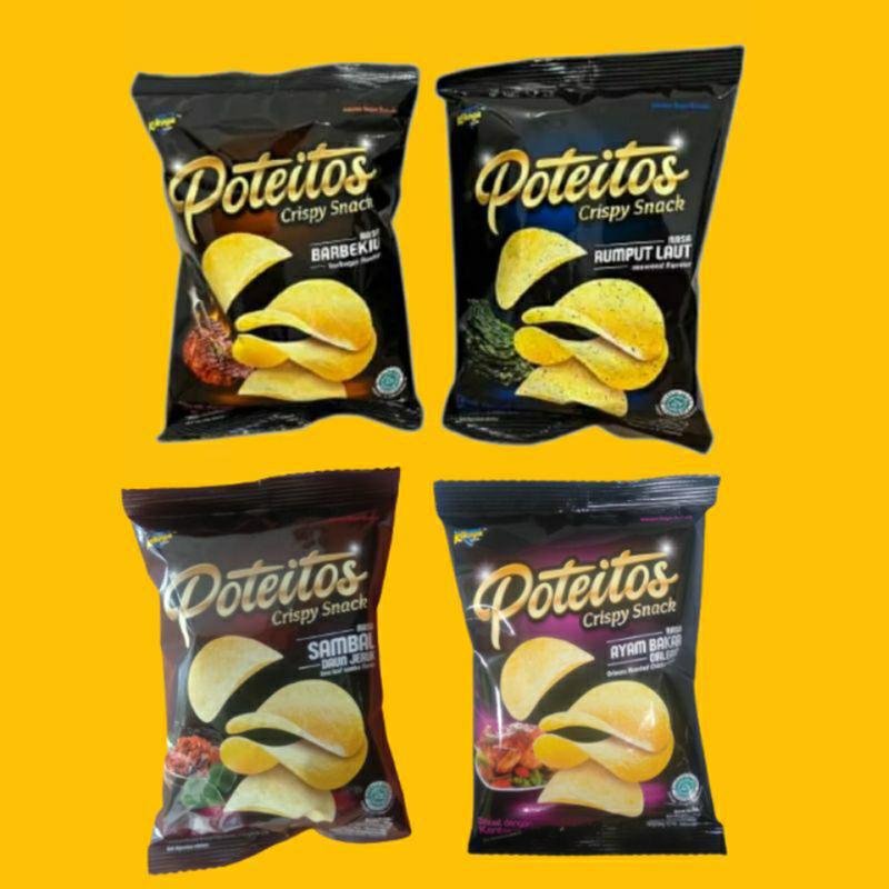 KERUPUK KENTANG POTEITOS ISI 30 PCSVARIAN RASA BARBEKIU RUMPUT - Shop ...