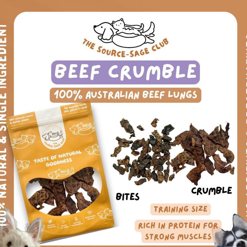 [700G PACK - 15% OFF] Air Dried Australian Beef Puff Crumble - TikTok ...