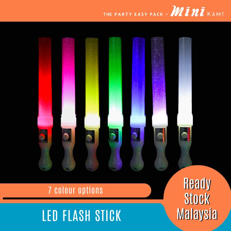 LED Flash Stick Light Up Glow Baton for Concert Party Event - TikTok ...