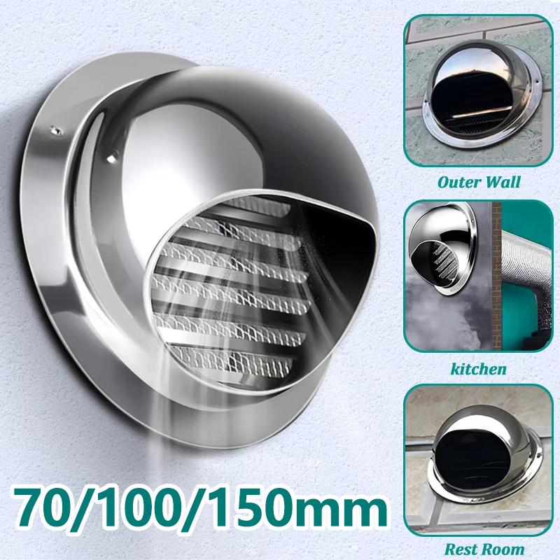 Pitbull Hardware 304 Stainless Steel Wall Ceiling Air Vent Ducting ...