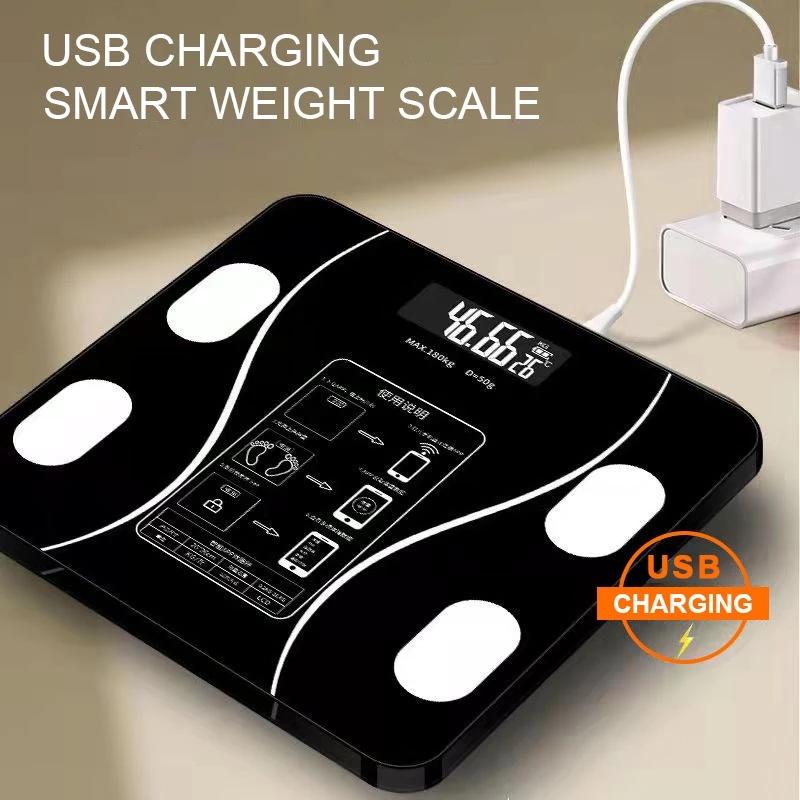 Rechargeable Electronic Smart Digital Scale 12-in-1 Bluetoot - TikTok ...