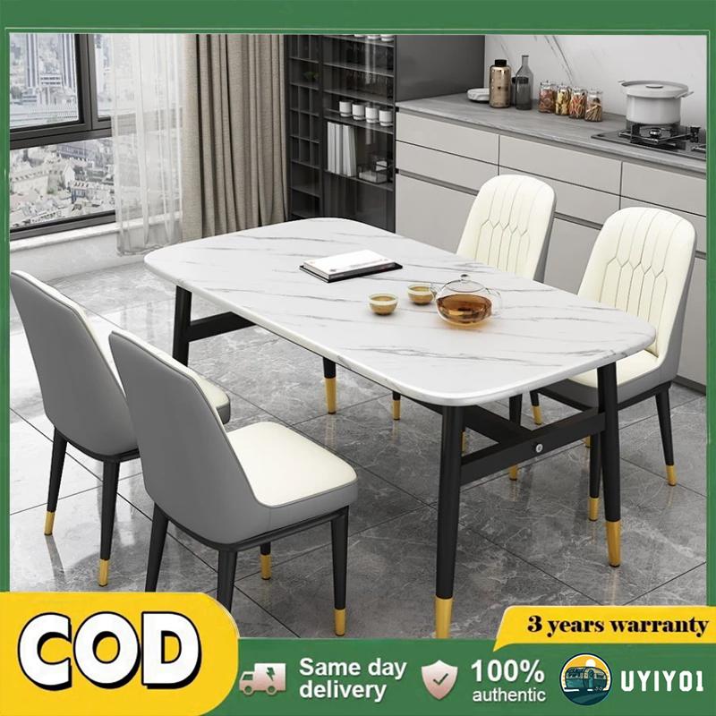 【UYIY01】120x60 Meja Makan Simple Eames dengan 4 Kerusi Eames - TikTok ...