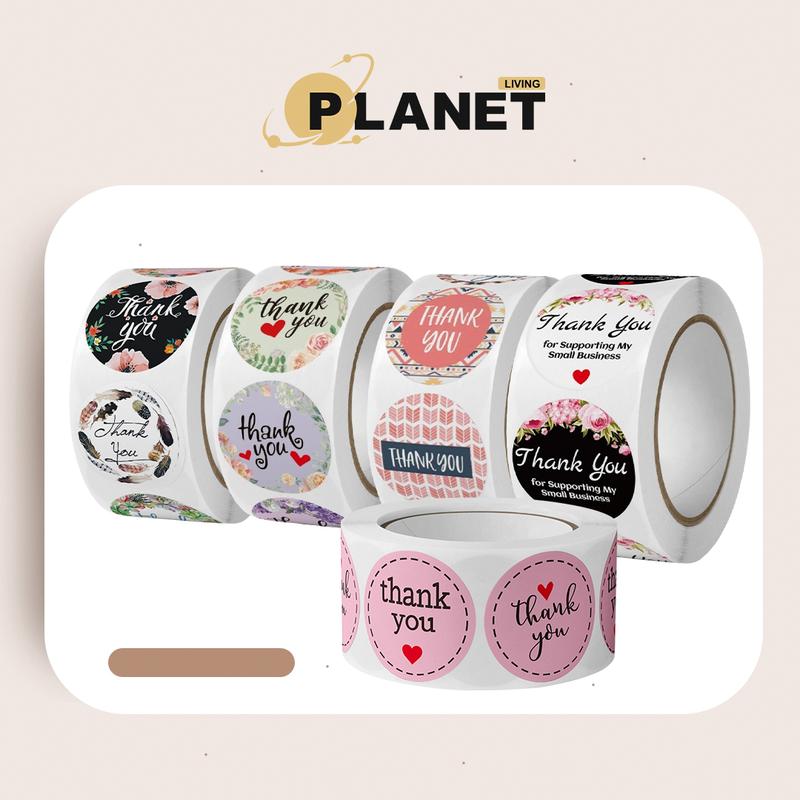 LIVING PLANET Thank You Label Adhesive Mark Tag Anti Scratch - TikTok ...
