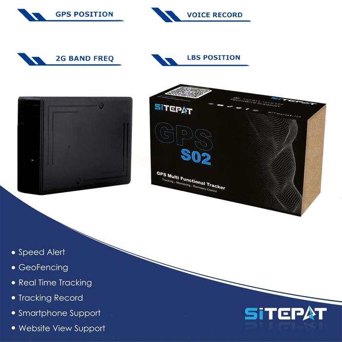 Jual Gps Portable Multi Functional Tracker S02 Performa Tinggi For ...