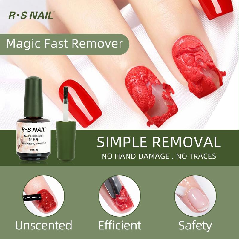 rsnail gel remover for gel nail polish nail diy - TikTok Shop Singapore