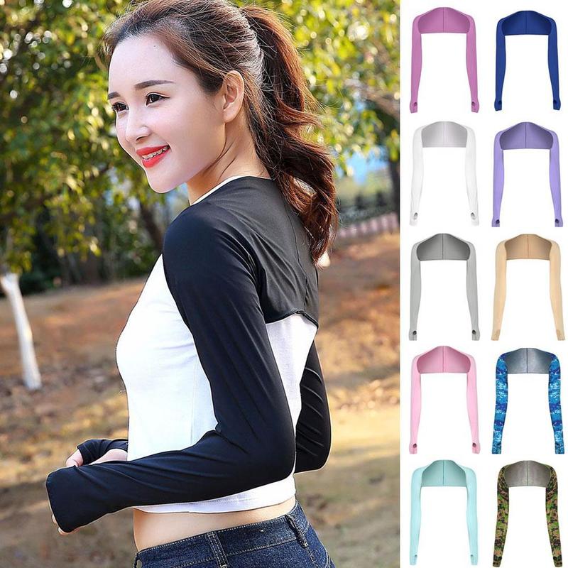 Sunscreen Shawl Sleeves Women's Shawl Gloves Golf Shawl Sleeves ...